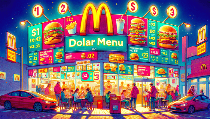 What is McDonald’s Dollar Menu $1 $2 $3 in 2024